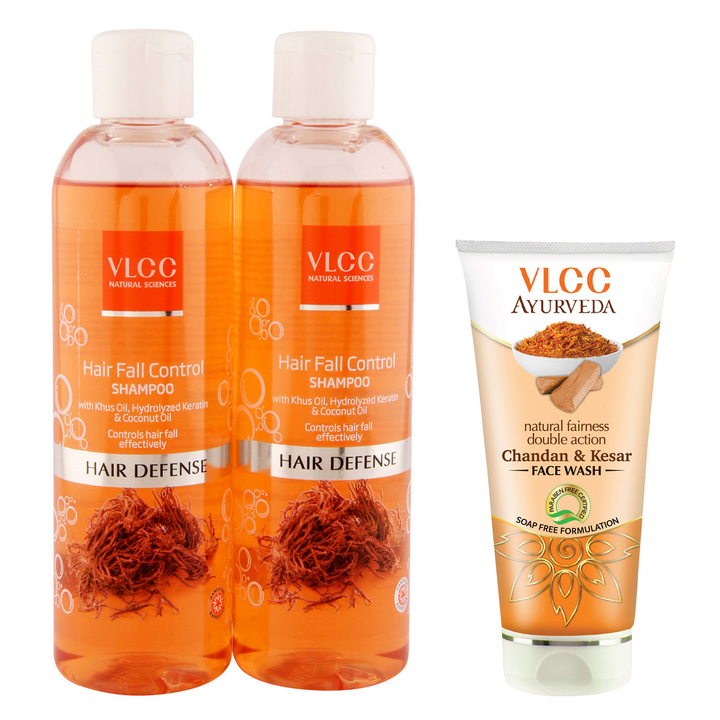 Foxy.in : Buy VLCC Hair Fall Shampoo & Kesar Chandan Face Wash online ...