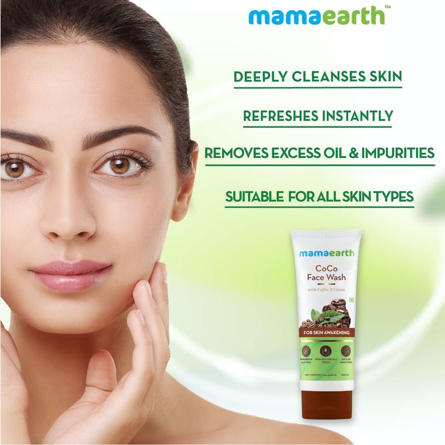 Foxy.in : Buy mamaearth CoCo Face Wash with Coffee & Cocoa for Skin ...