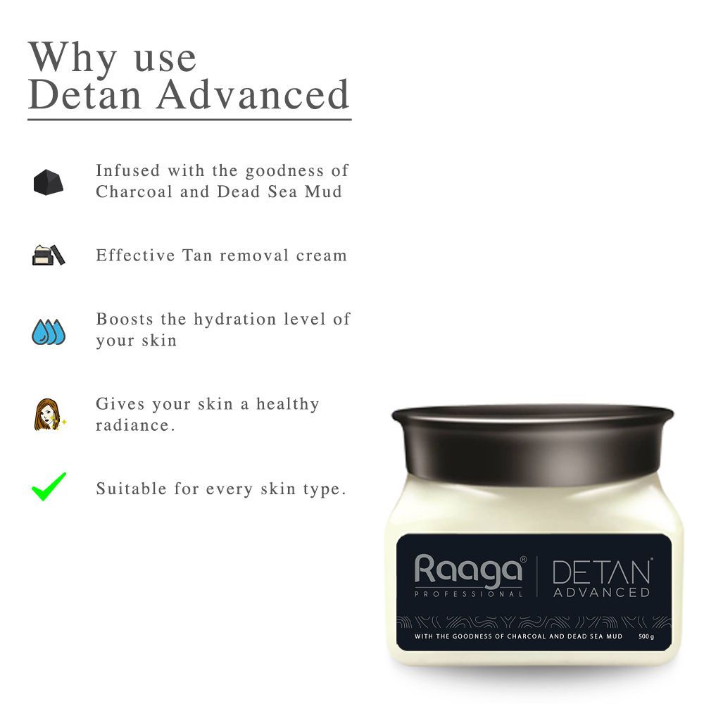 Foxy.in : Buy Raaga Professional Detan Advanced (500g) online in India ...
