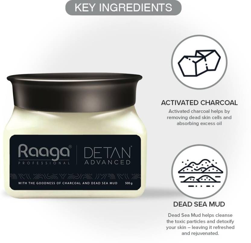 Foxy.in : Buy Raaga Professional Detan Advanced (500g) online in India ...