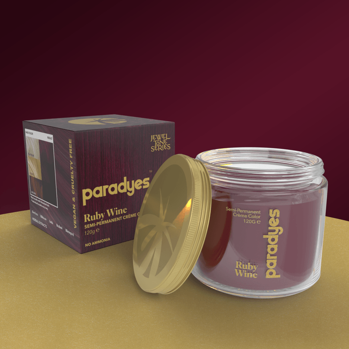 Buy Paradyes Ammonia Free Ruby Wine Semi Permanent Hair Color