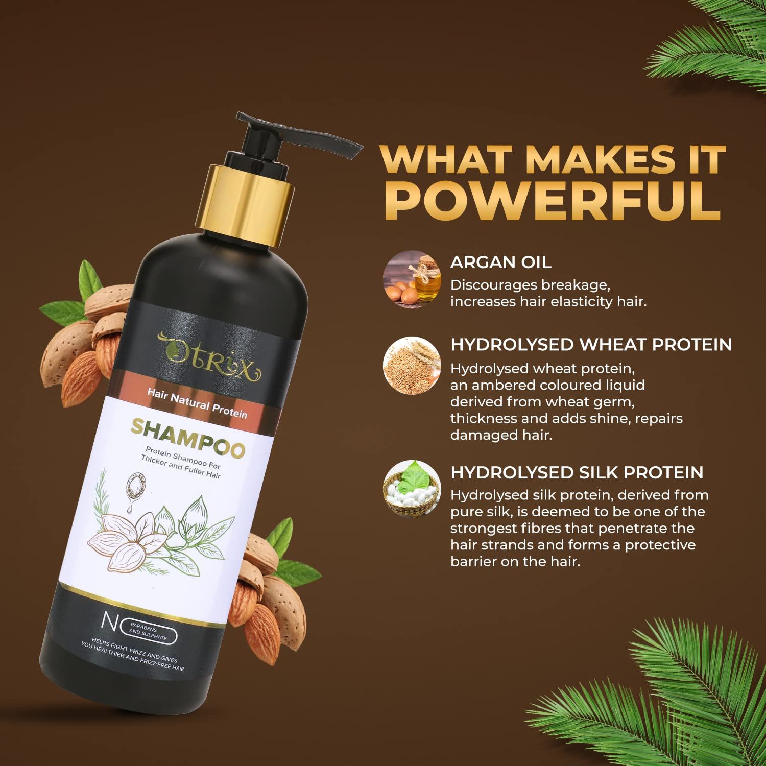 Foxy.in : Buy Otrix Moroccan Argan Oil Shampoo (300ml) online in India ...