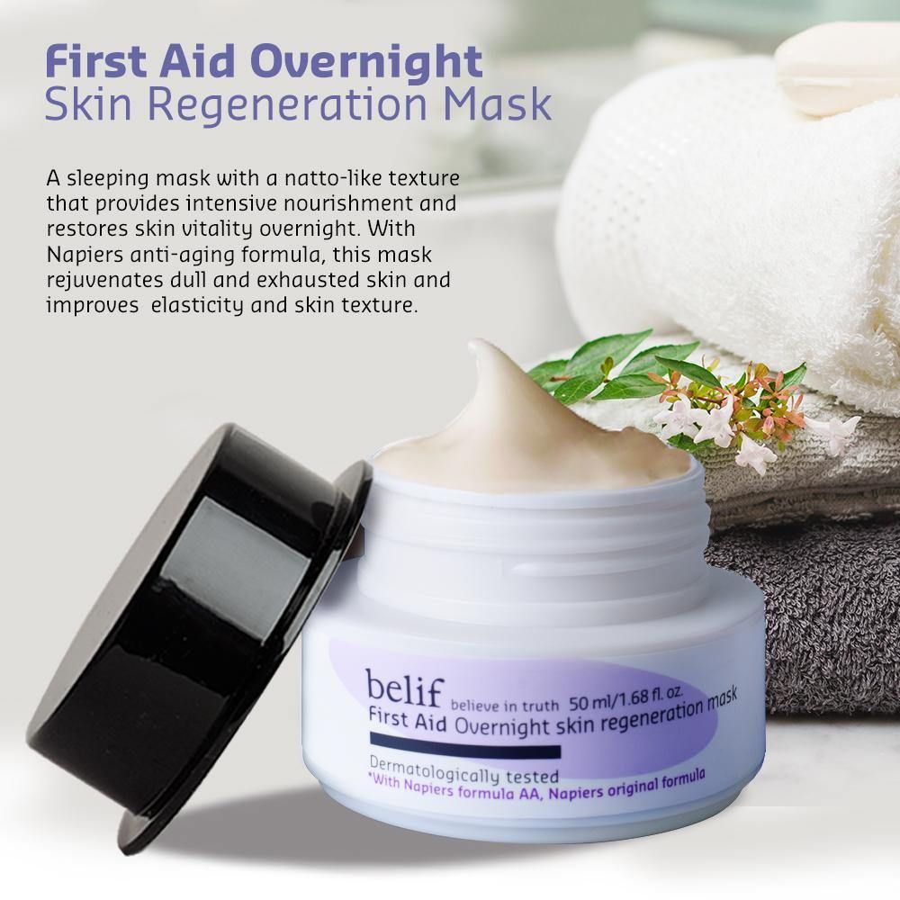 Foxy.in : Buy belif First Aid Overnight Skin Regeneration Sleeping Mask ...
