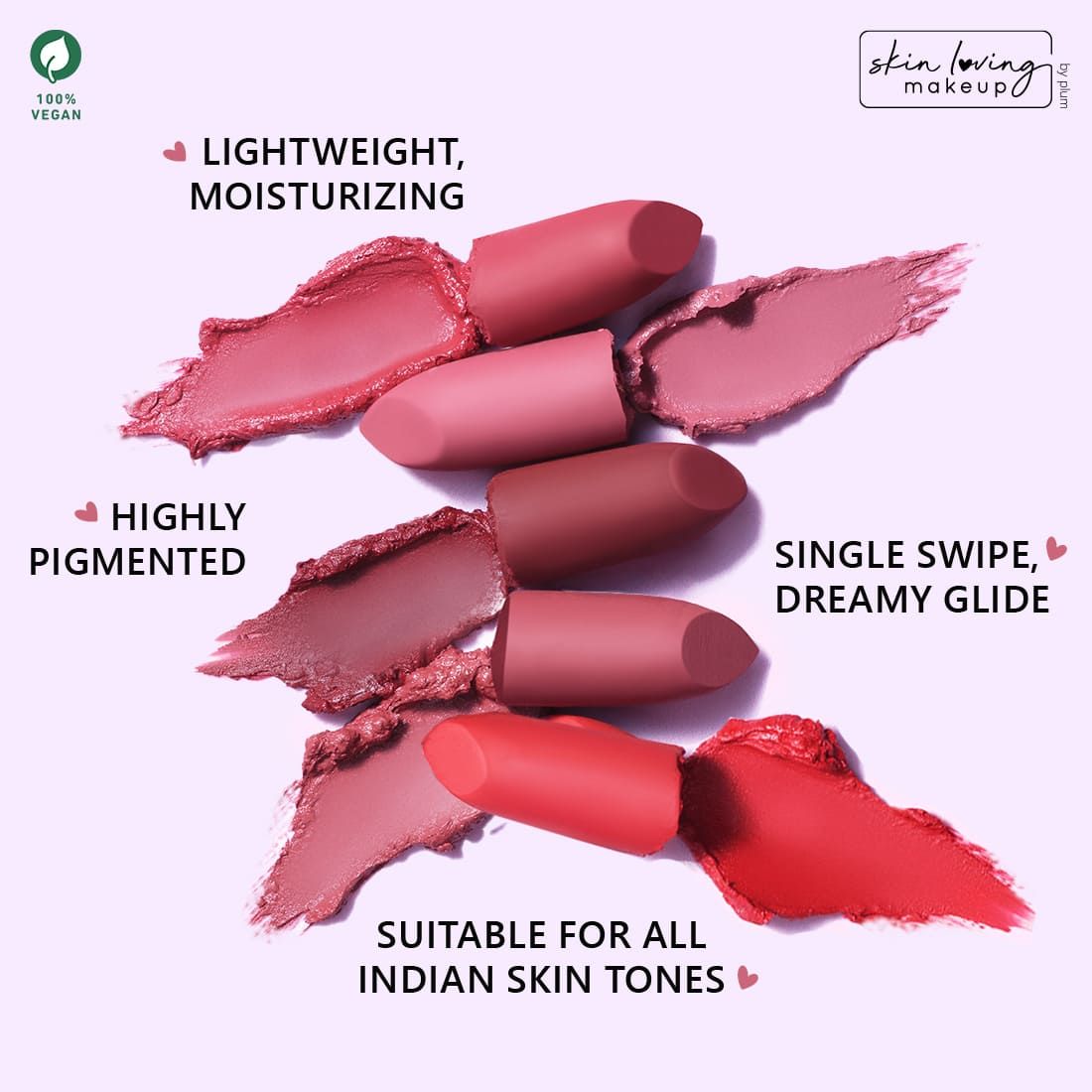 Foxy.in : Buy Plum Matterrific Lipsticks (4.2g) online in India on Foxy. Free shipping, watch ...