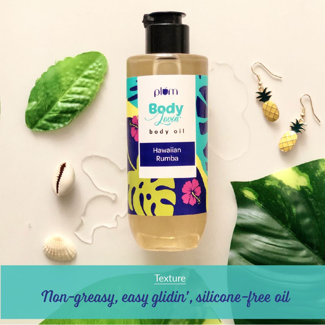 Foxy.in : Buy Plum BodyLovin' Hawaiian Rumba Body Oil (200ml) online in ...