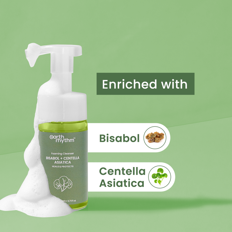 Foxy.in : Buy Earth Rhythm Bisabol + Centella Asiatica Foaming Cleanser ...