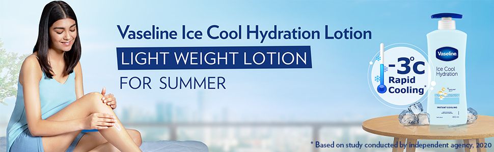 Foxy.in : Buy Vaseline Ice Cool Hydration Lotion online in India on ...