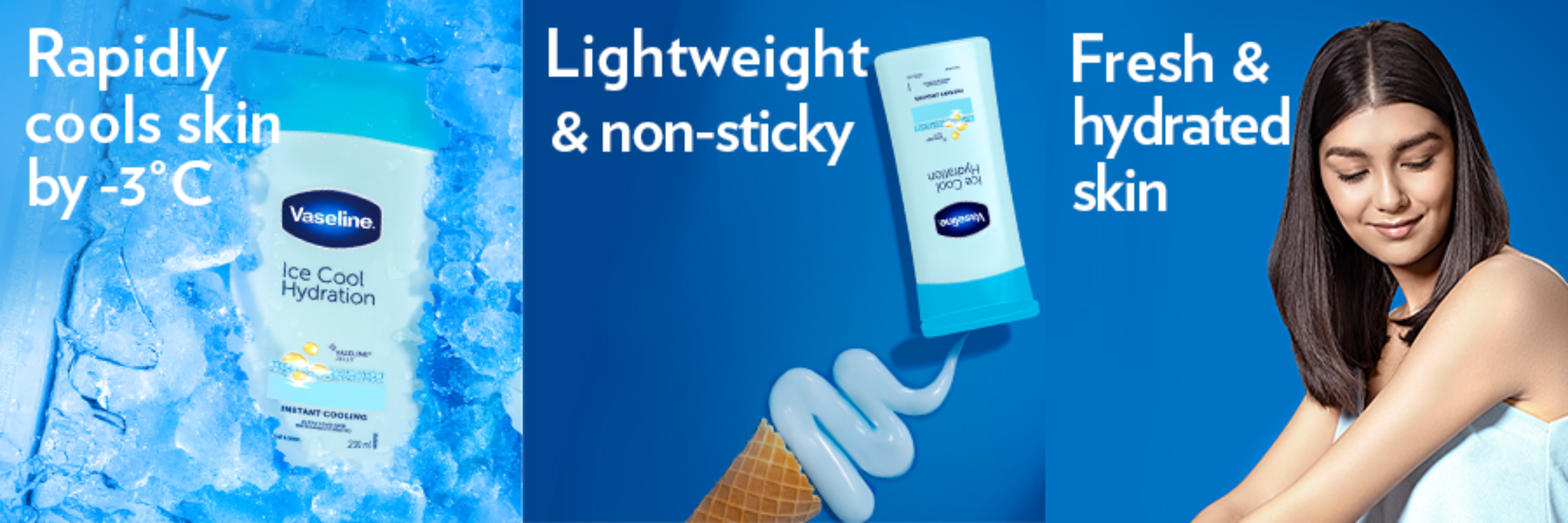 Foxy.in : Buy Vaseline Ice Cool Hydration Lotion online in India on ...