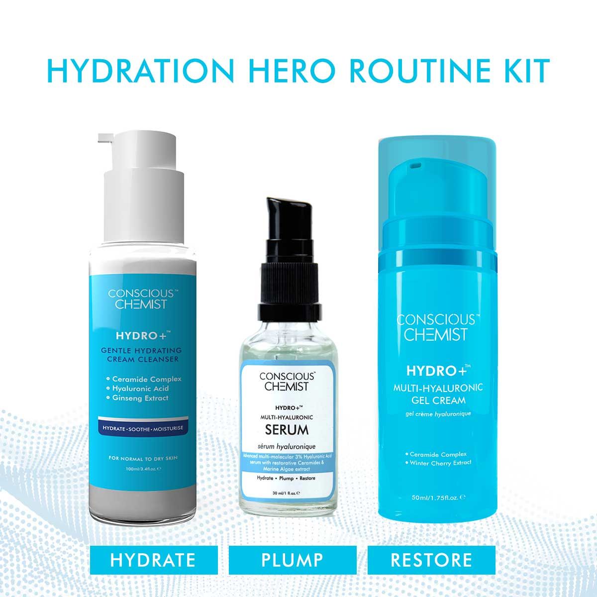 Foxy.in : Buy Conscious Chemist Hyaluronic Acid Hydration Hero Routine ...