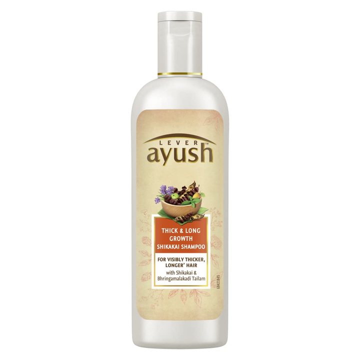Foxy.in : Buy Lever Ayush Thick And Long Growth Shikakai Shampoo online ...