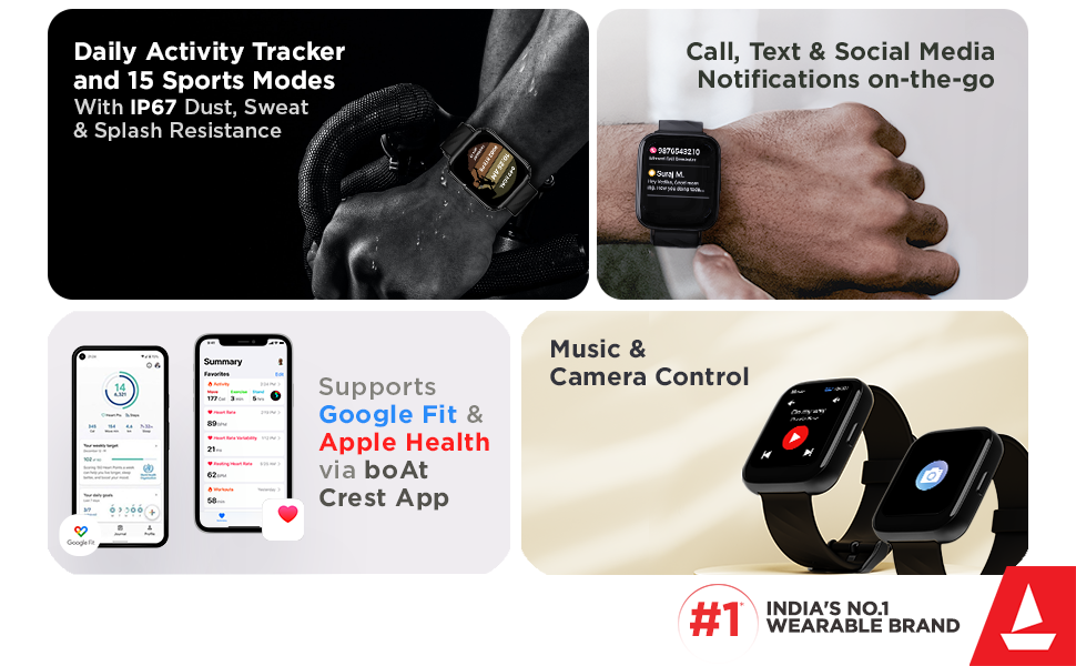 Foxy.in : Buy boAt Wave Pro Smartwatch online in India on Foxy. Free ...