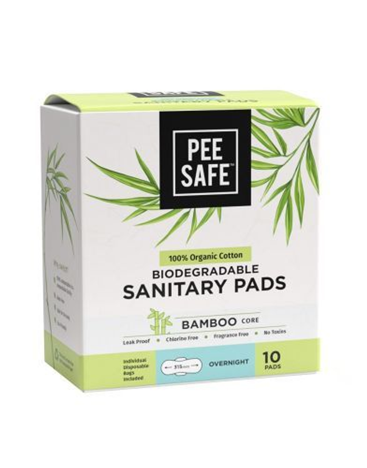 Foxy.in : Buy Pee Safe Biodegradable Sanitary Pads - Overnight (Pack of ...