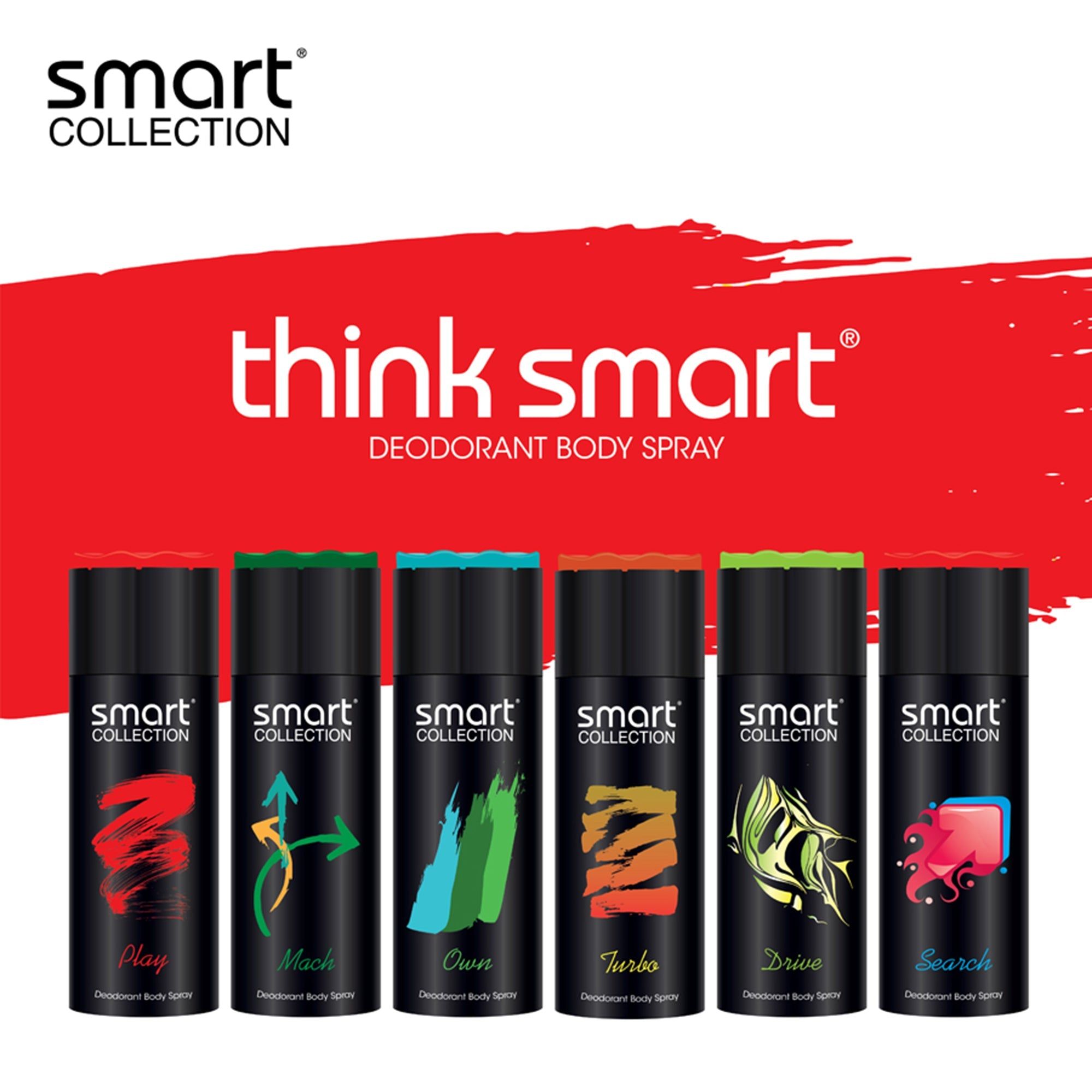 Foxy.in : Buy Smart Collection TURBO Deodorant Spray (150ml) online in ...