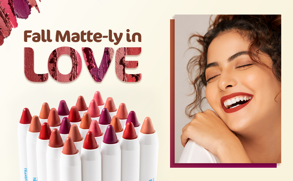 Foxy.in : Buy mamaearth Hydra-Matte Crayon Transferproof Lipstick (2.4g) online in India on Foxy ...
