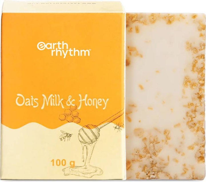 Foxy.in : Buy Earth Rhythm Oats Milk and Honey Body Soap (100g) online ...