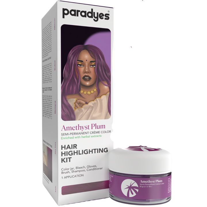 Foxy.in : Buy Paradyes Amethyst Plum Highlighting Kit (Pack of 1 ...