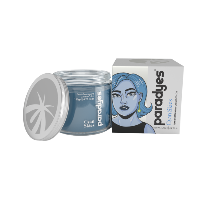 Foxy.in : Buy Paradyes Cyan Skies Semi-Permanent Hair Color (120g ...
