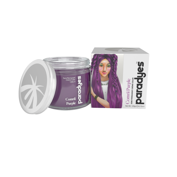 Foxy.in : Buy Paradyes Comrii Purple Semi-Permanent Hair Color (120g ...