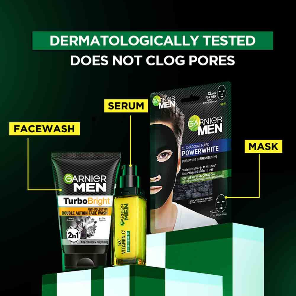 Foxy.in : Buy Garnier Men Turbo bright Icy serum gel (30ml) online in ...