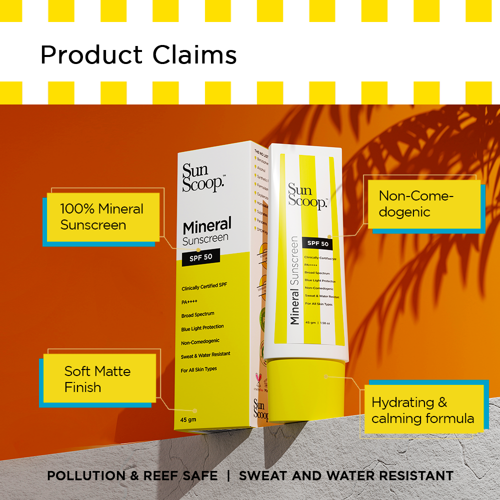 Foxy.in : Buy Sunscoop Mineral Sunscreen | SPF 50 (45g) online in India ...