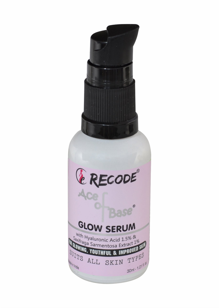 Foxy.in : Buy Recode Glow Face Serum Ace Of Base (30ml) online in India on Foxy. Free shipping ...