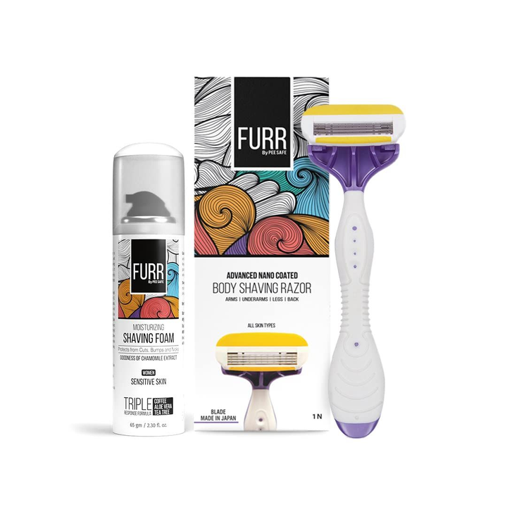 Foxy.in : Buy FURR Disposable Body Hair Removal Shaving Razor With ...