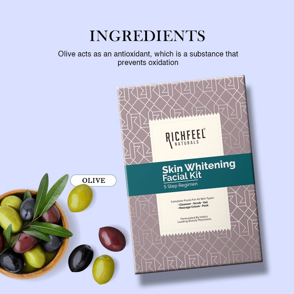 Foxy.in : Buy Richfeel Naturals Skin Whitening Facial Kit (250g) online ...