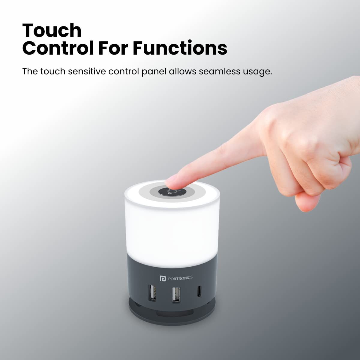 Foxy.in : Buy Portronics Brillo 4 Charging Station (White) online in ...