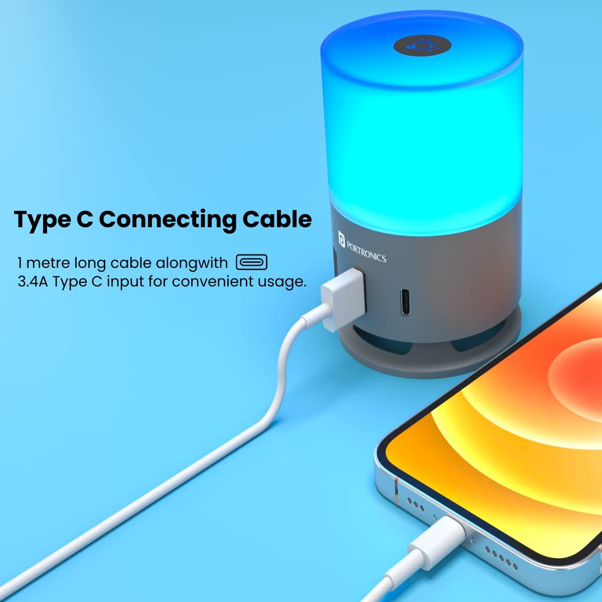 Foxy.in : Buy Portronics Brillo 4 Charging Station (White) online in ...