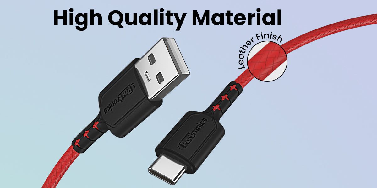 Foxy.in : Buy Portronics Konnect Dash Type-C Charging Cable online in ...