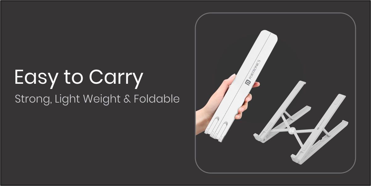 Foxy.in : Buy Portronics My Buddy Flip Portable Laptop Stand online in ...