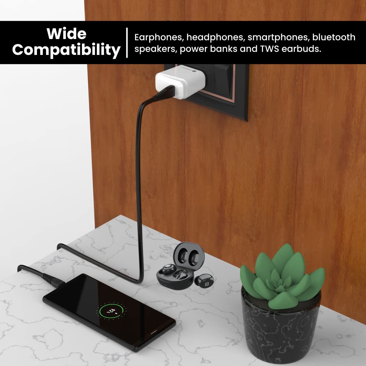 Foxy.in : Buy Portronics Adapto 40 C- White online in India on Foxy ...