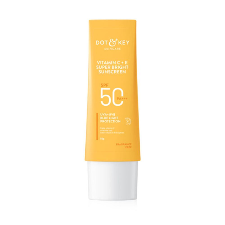 Foxy.in : Buy Dot & Key Sunscreen SPF 50 PA+++ with Vitamin C + E (50g ...
