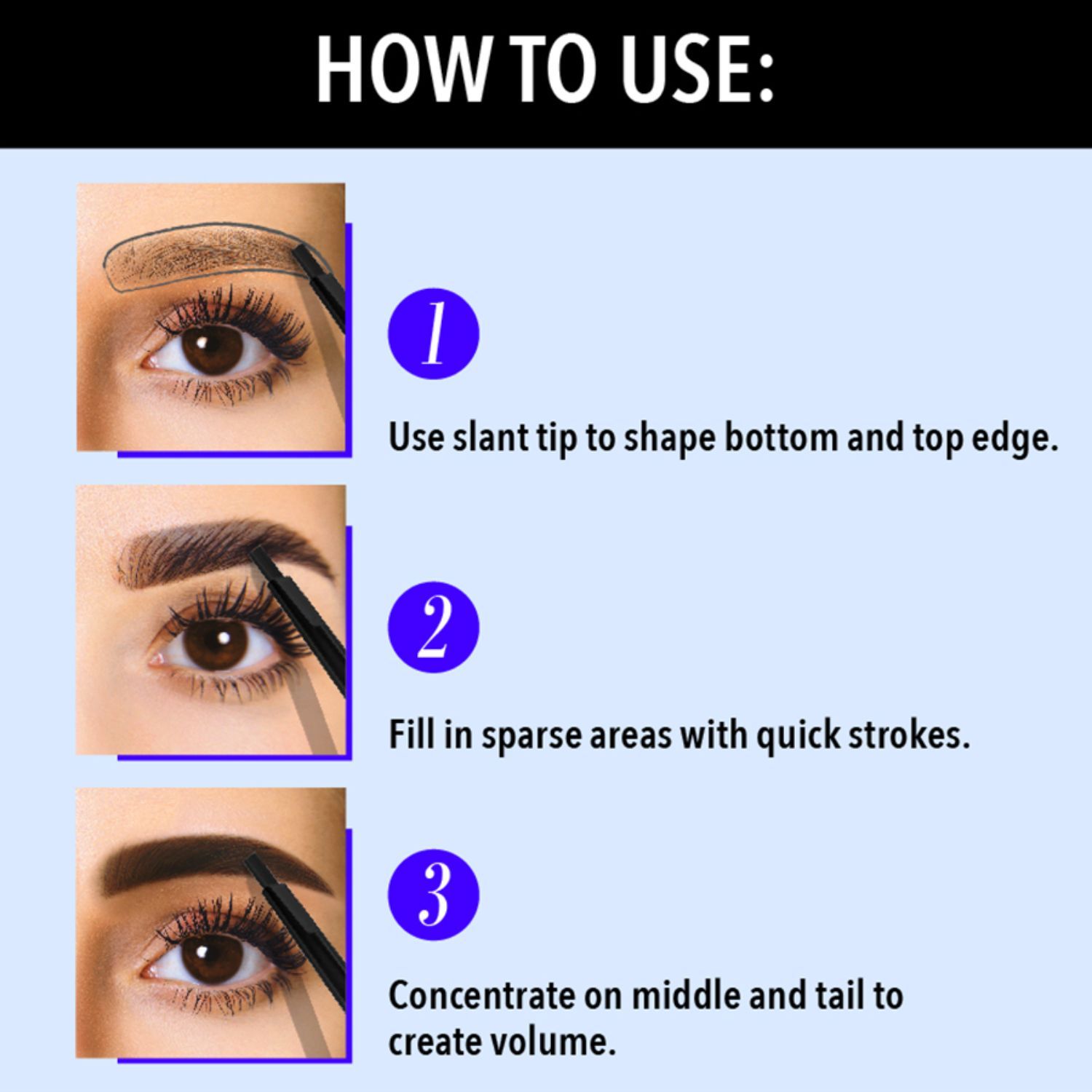 Foxy.in : Buy Blue Heaven True brow Eyebrow Enhancer, Grey & Brown ...