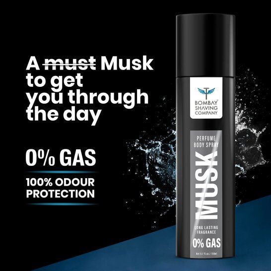 Foxy.in : Buy Bombay Shaving Company Musk No Gas Body Spray (150ml ...