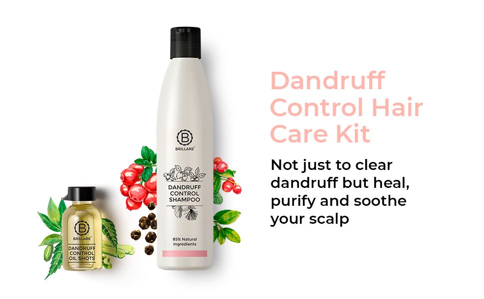 Foxy.in : Buy Brillare Dandruff Control Shampoo + Oil Shots online in ...