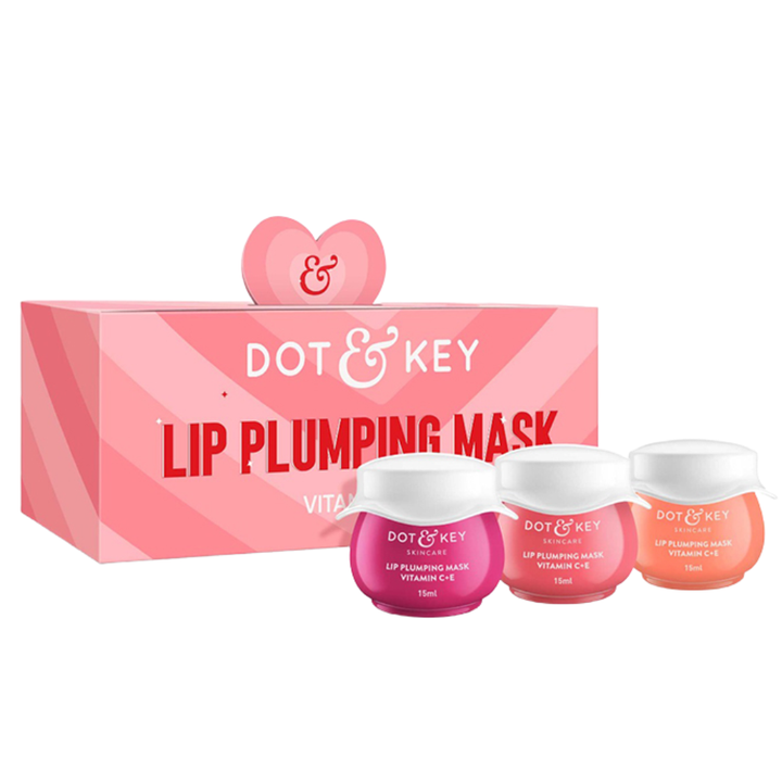 Foxy.in : Buy Dot & Key Lip Plumping Mask Kit With Vitamin C + E (Set ...