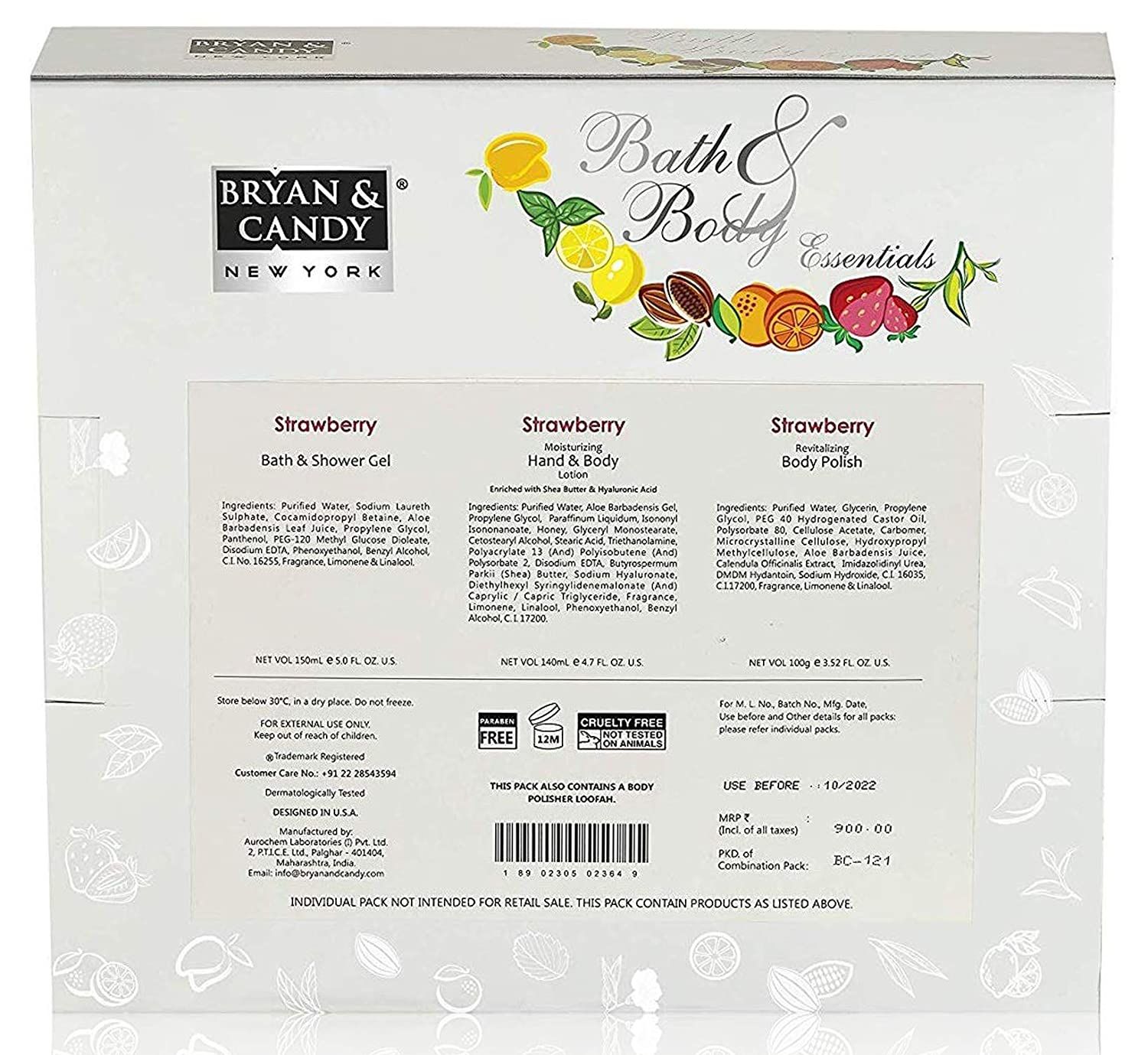 Foxy.in : Buy Bryan & Candy Strawberry White Heart Kit (Pack of 3 ...