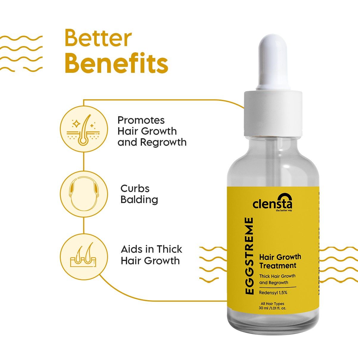 Foxy.in : Buy Clensta Eggstreme Hair Growth Treatment Plan (30ml ...