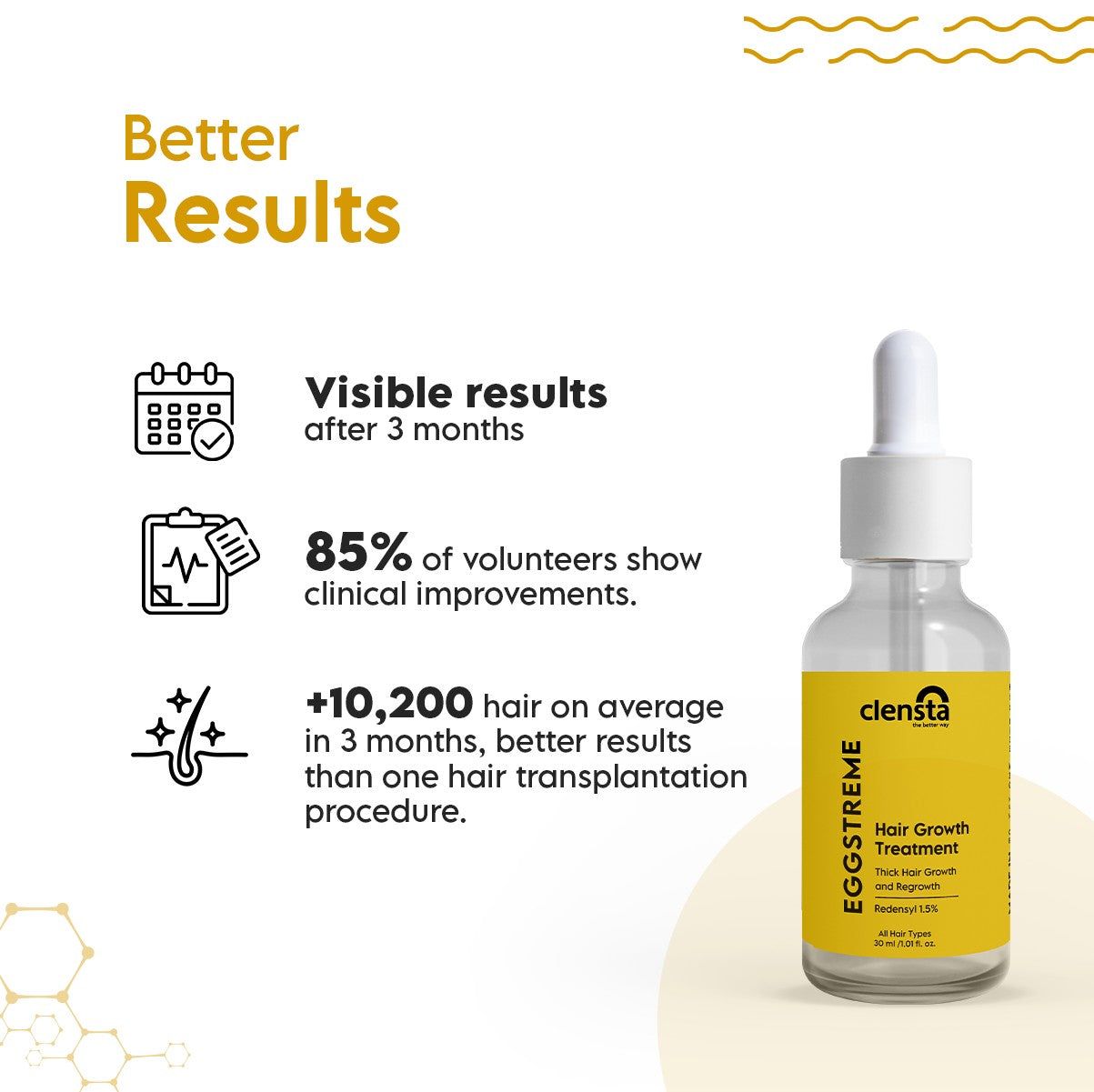 Foxy.in : Buy Clensta Eggstreme Hair Growth Treatment Plan (30ml ...