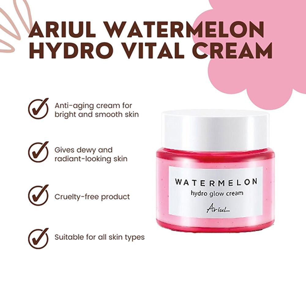 Foxy.in : Buy Ariul Watermelon Hydro Glow Cream (55ml) online in India ...