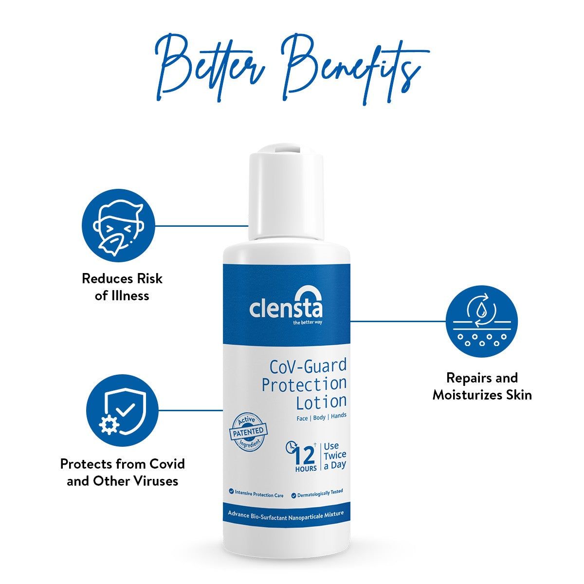 Foxy.in : Buy Clensta CoV-Guard Protection Lotion (100ml) online in ...