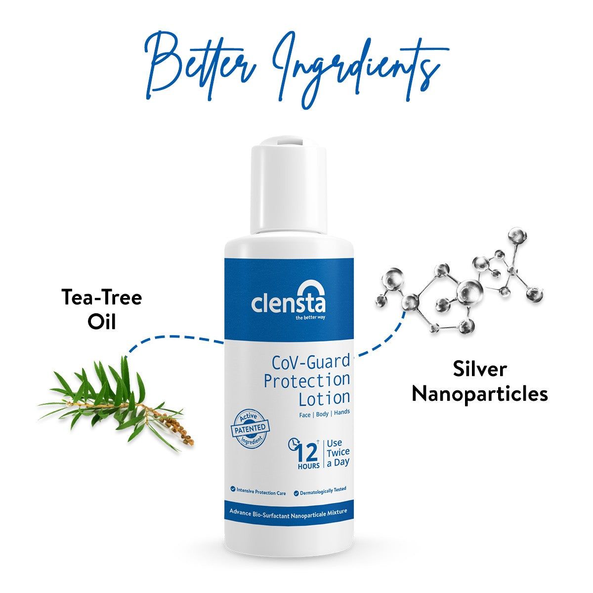 Foxy.in : Buy Clensta CoV-Guard Protection Lotion (100ml) online in ...