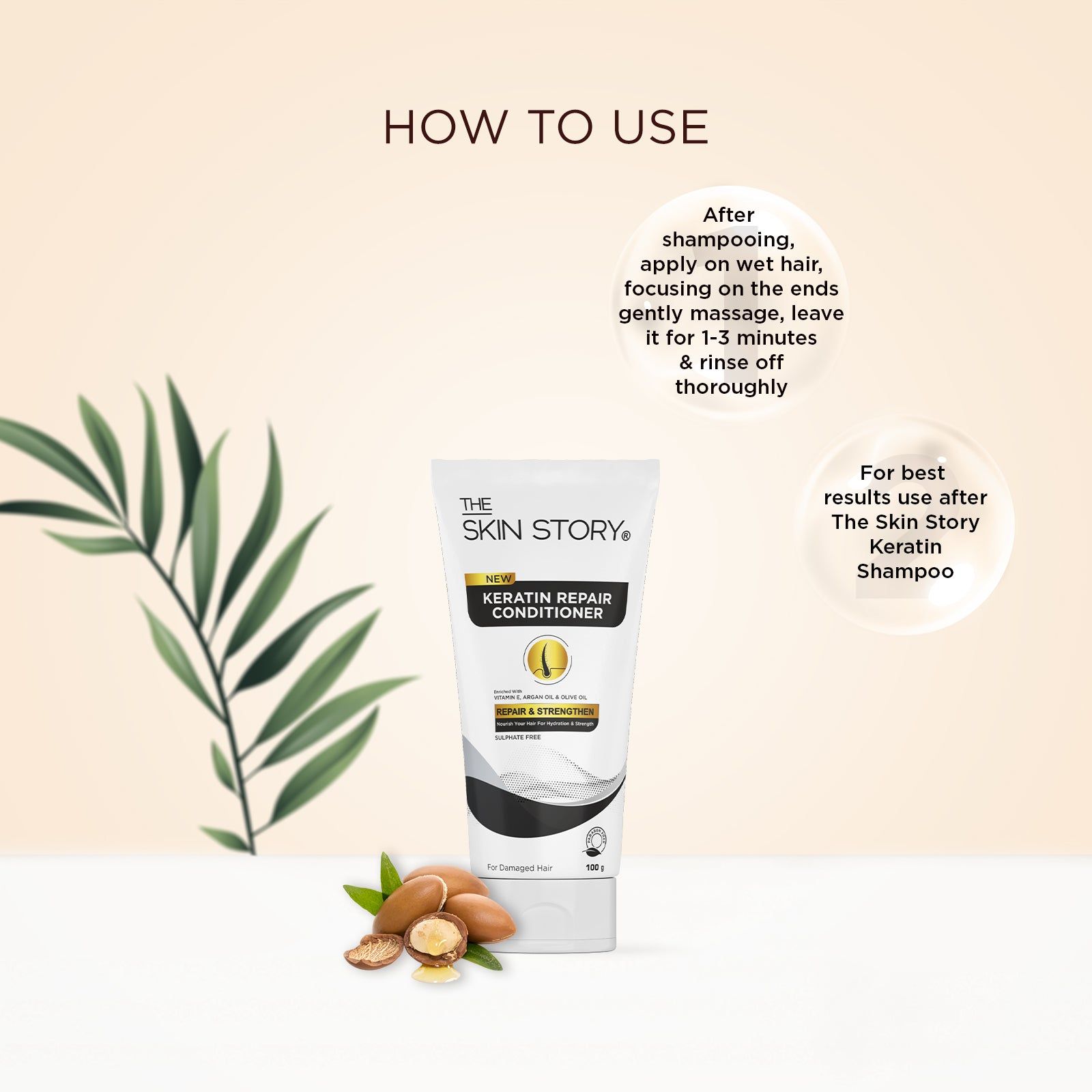 Foxy.in : Buy The Skin Story Keratin Smooth Conditioner (100g) online ...