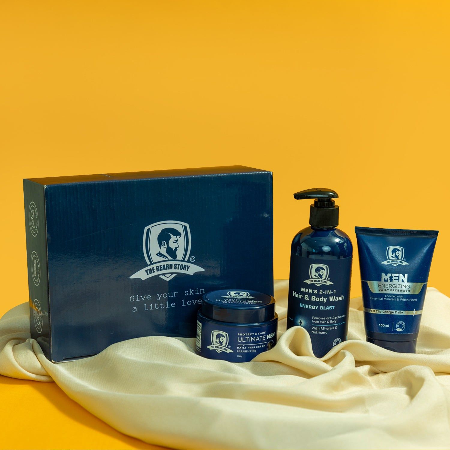 Foxy.in : Buy The Beard Story Ultimate Men Daily Grooming Kit (Pack of ...