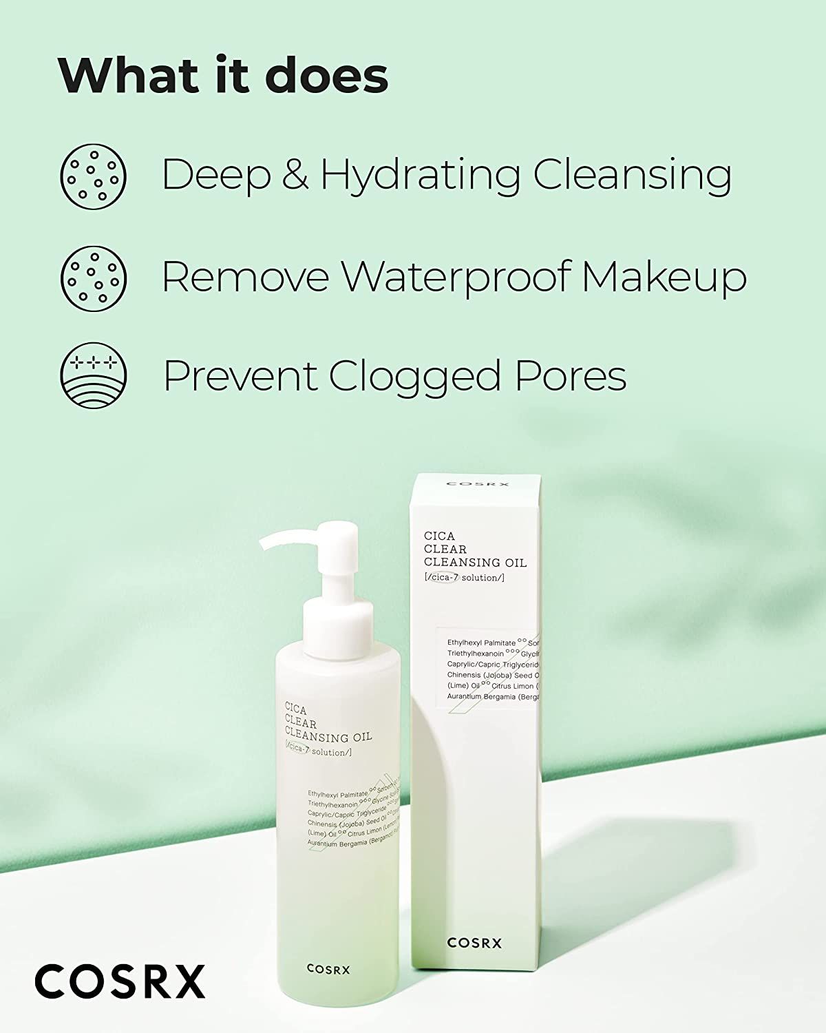 Foxy.in : Buy Cosrx Pure Fit Cica Clear Cleansing Oil online in India ...