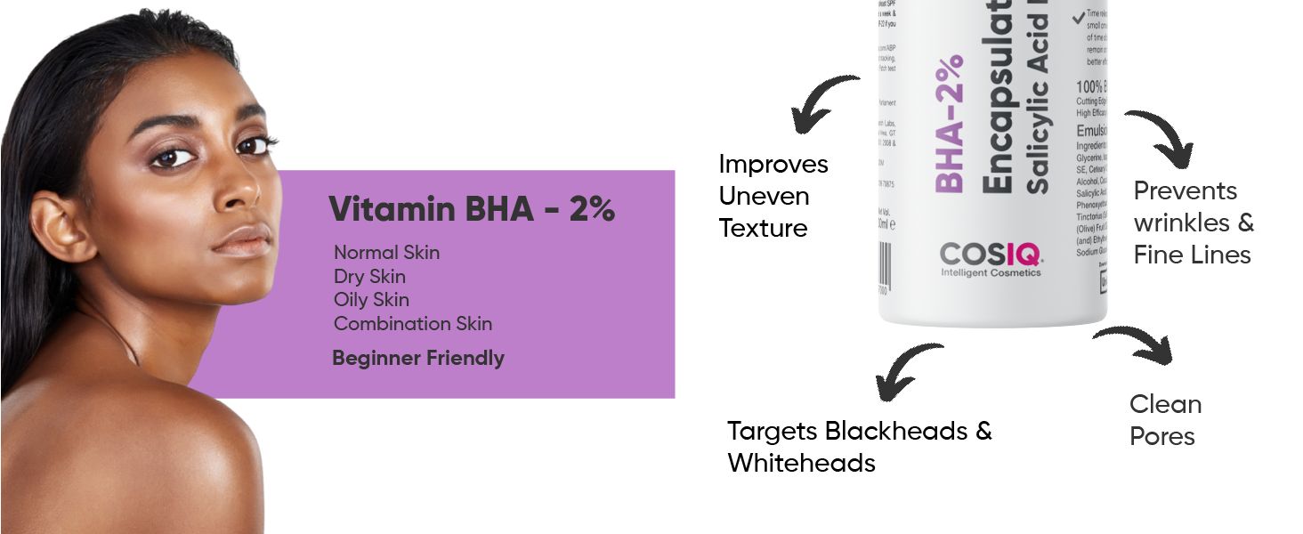 Foxy.in : Buy Cos-IQ BHA-2% Encapsulated Salicylic Acid Emulsion (30ml ...