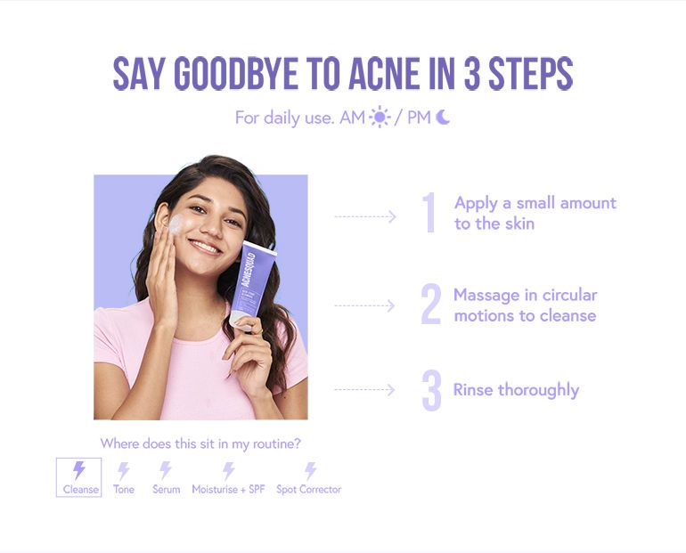 Foxy.in : Buy Acne Squad Face Wash With Salicylic Acid & Thymol T ...