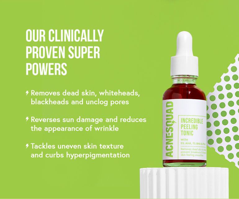 Foxy.in : Buy Acne Squad Incredible Peeling Tonic (30ml) online in ...
