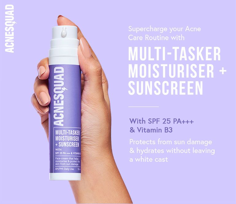 Foxy.in : Buy Acne Squad Face Moisturiser with Niacinamide & SPF 25 PA ...